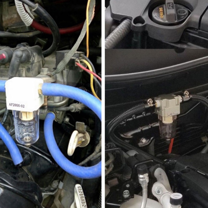 Jual vbg Engine Oil Separator Oil Catch Can Tank Breather Reservoir ...
