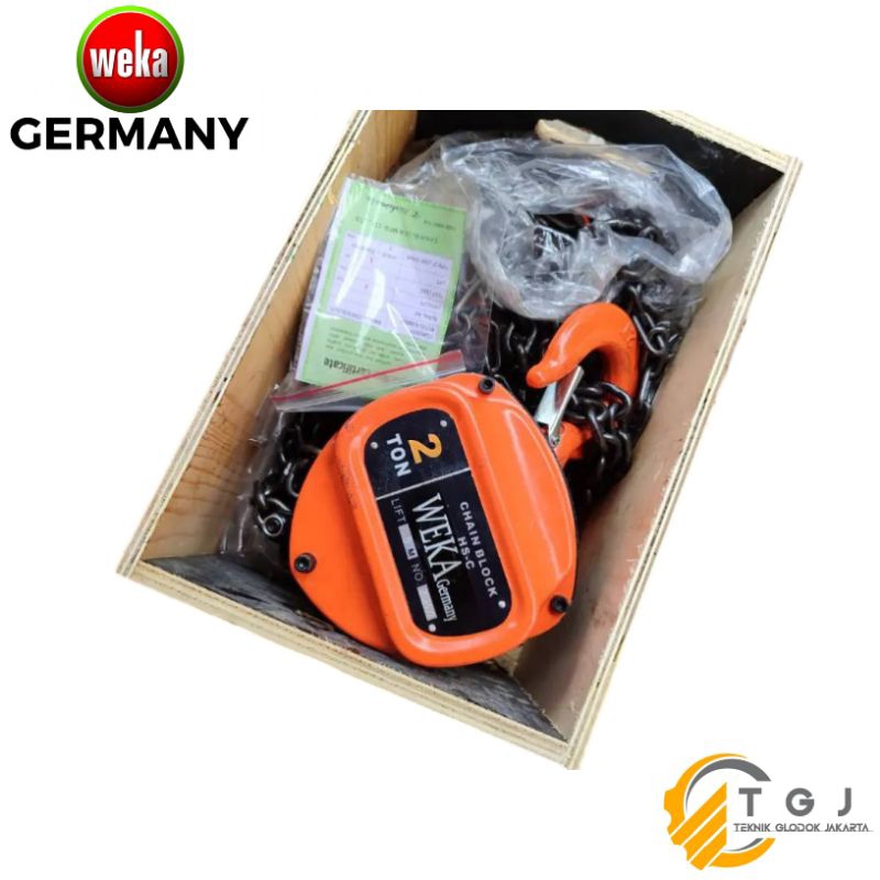 Jual Chain Block 2 Ton x 5 Meter Tackle 2 Ton / Takel 2 Ton / Katrol 2 ...