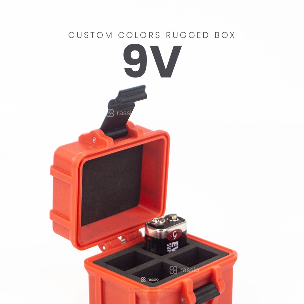 Jual Rugged Box Full Foam - Kotak Baterai - 9V | Shopee Indonesia