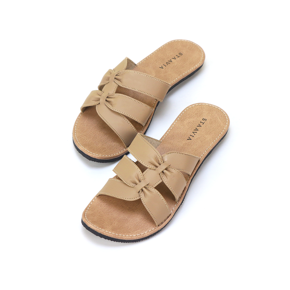 Jual Staavia Sandal - EIMER Sandal Flat Wanita Kulit Sintetis Alas Anti ...