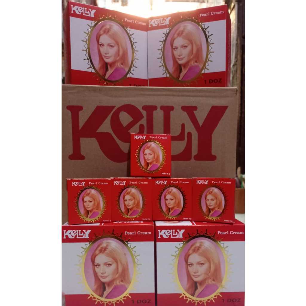 Jual [CARTON] KELLY cream kecil 5gr, 1 Carton(20 lusin), 1 lusin(12 pcs ...