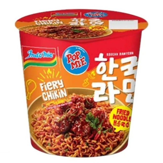 Jual Pop Mie Fiery Chikin Korean Ramyeon 74 gr | Shopee Indonesia