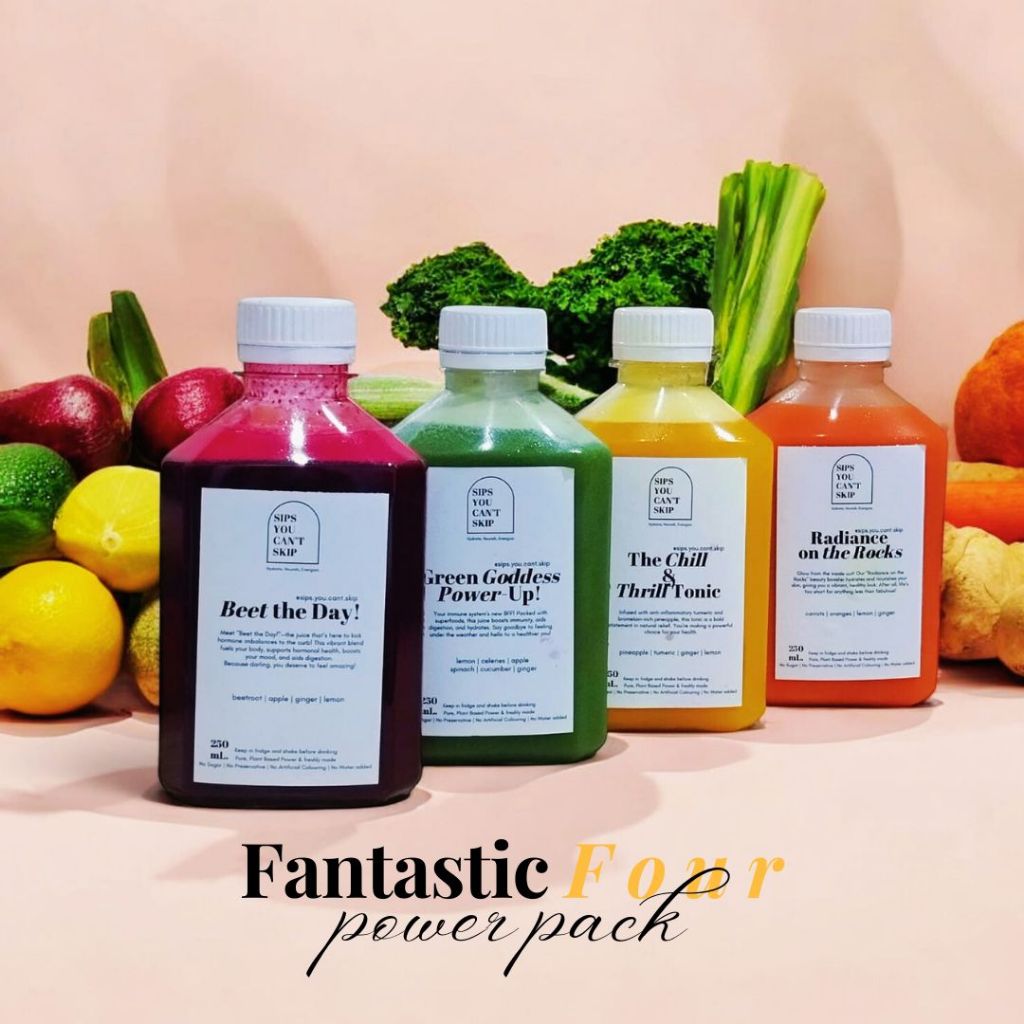 Jual Fantastic Four Power Pack, Paket Jus Buah & Sayur Sehat, Cold ...