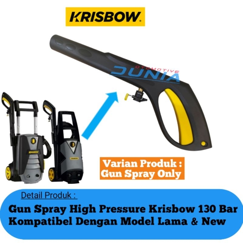 Jual Gun spray High pressure Cleaner Krisbow 130 Bar ORI | Krisbow 130 ...