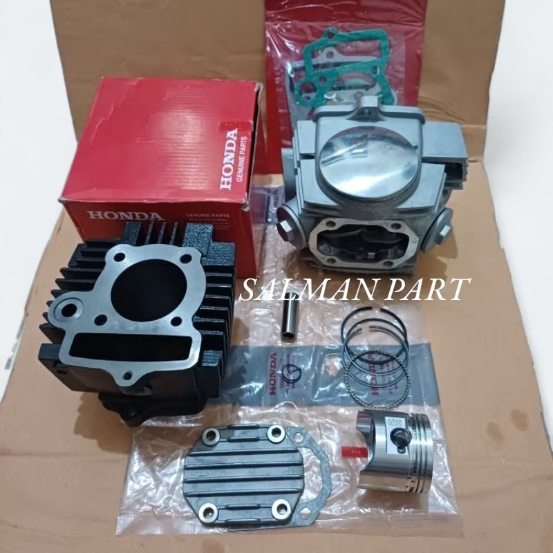 Jual Blok Seher Plus Blok Head Komplit Honda GN5 Grand supra x100 Win 100 | Shopee Indonesia