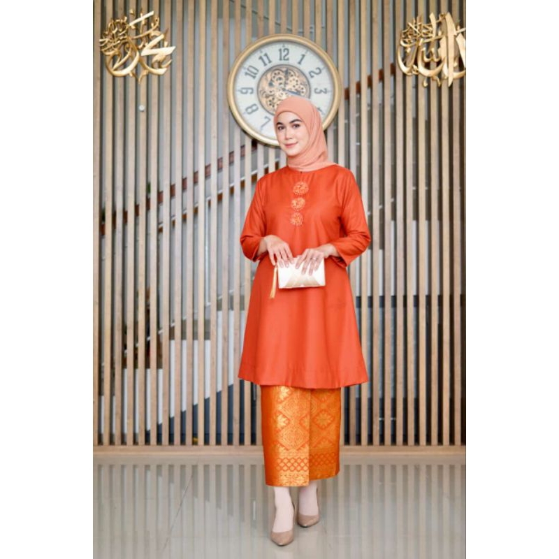 Jual KEBAYA BATU PAYET KAMARI//KEBAYA LONG TUNIK MUSLIMAH//KEBAYA ONET ...
