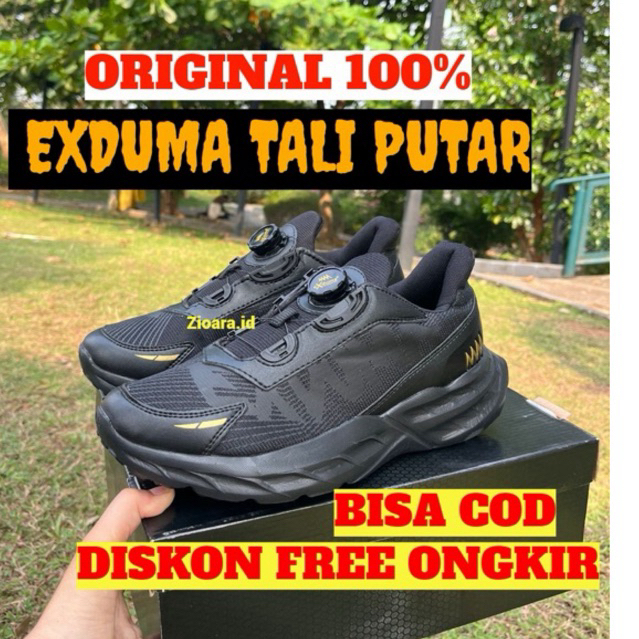 Jual SEPATU EXDUMA SISTEM TALI PUTAR POTENZIO SEPATU RUNNING SEPATU ...