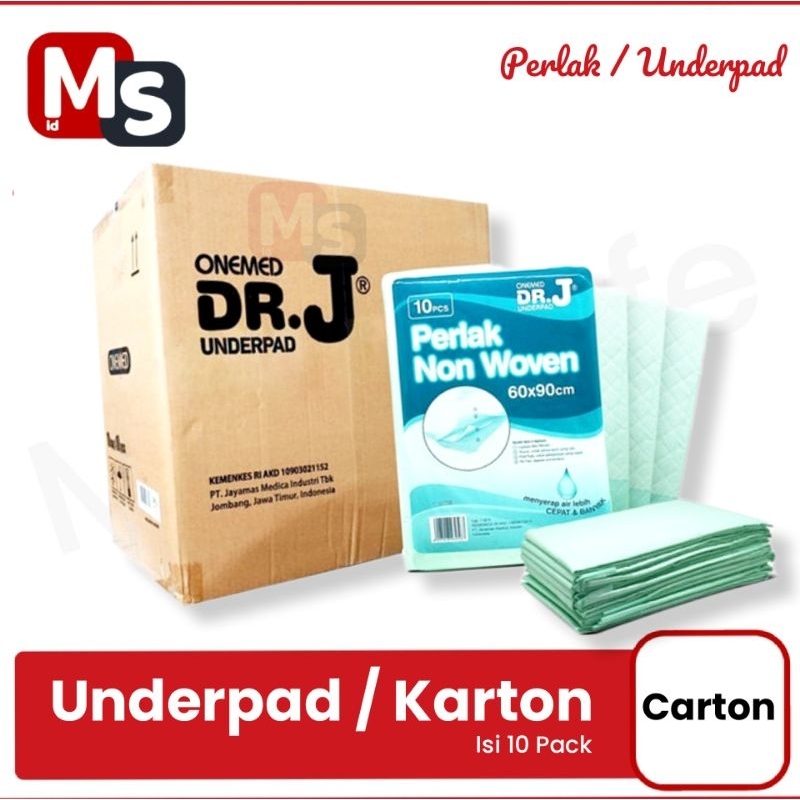 Jual UNDERPAD ONEMED ISI 10 PACK / CARTON | Shopee Indonesia