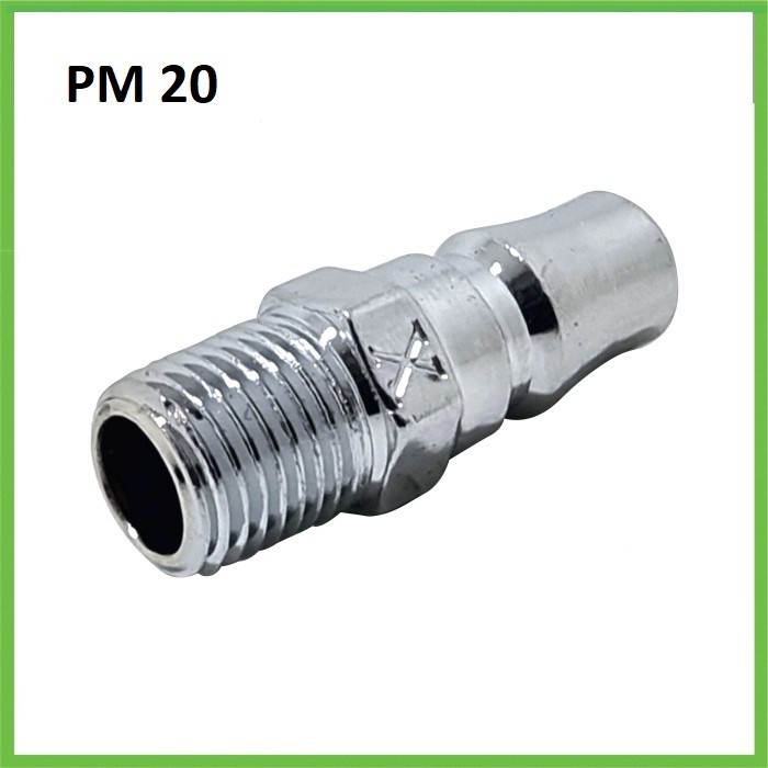 Jual JKU Quick Coupler Angin PM20 PM 20 / Nepel Selang Kompresor ...