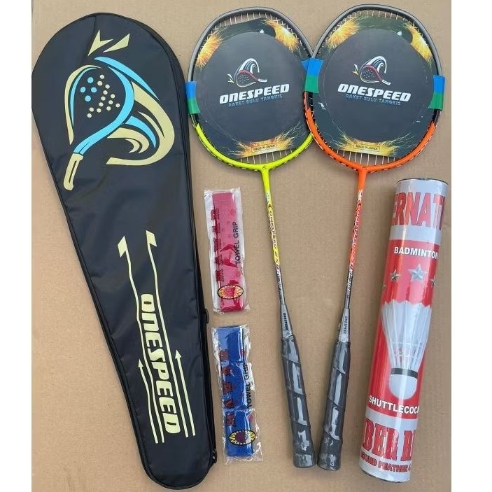 Jual Raket Bulutangkis Onespeed Original Model Langsungan/Senyawa ...