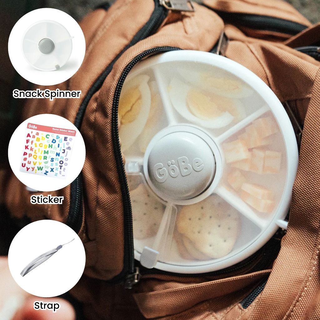 Jual GoBe Kids Original Snack Spinner With Strap & Sticker - Tempat ...