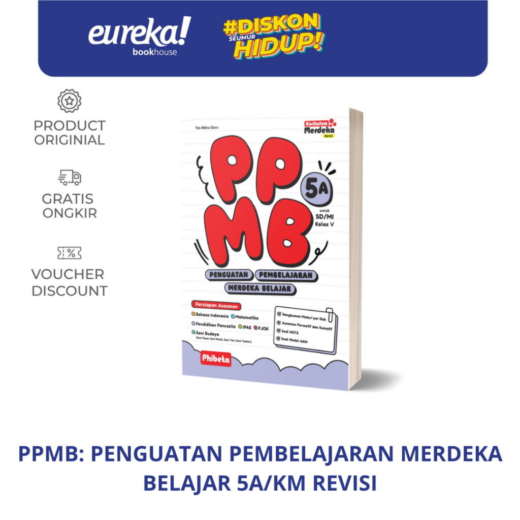 Jual PPMB: PENGUATAN PEMBELAJARAN MERDEKA BELAJAR 5A/KM REVISI | Shopee ...