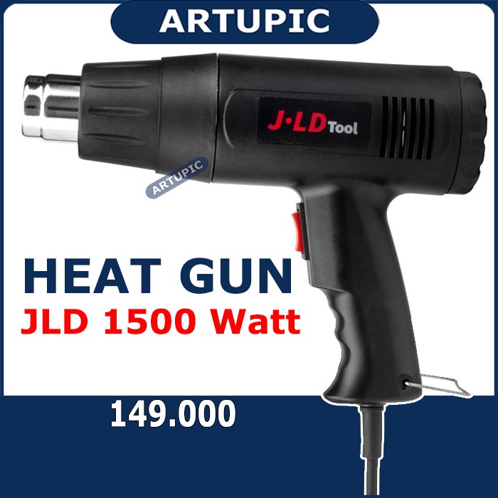 Jual Heat Gun JLD 1500 Watt 2 Speed Hot Air Pistol Angin Panas Dryer Blowe Pemanas | Shopee ...