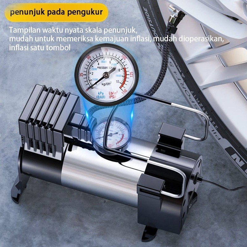 Jual Compressor Mini Listrik Portable - Heavy Duty 150 psi | Shopee ...