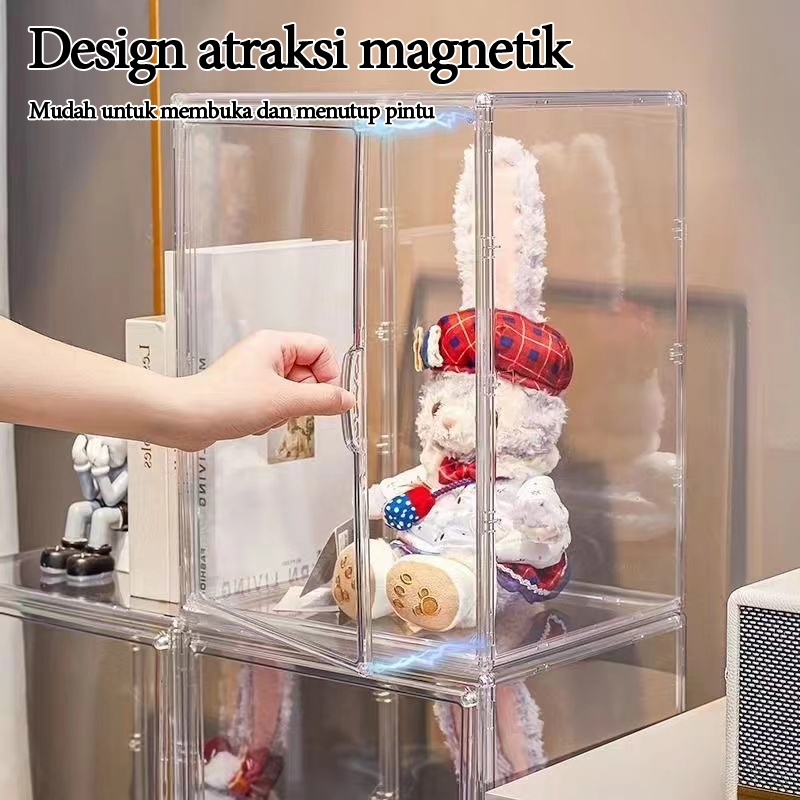 Jual Jorine Choose Storage Box Acrylic Transparent Display Kotak ...