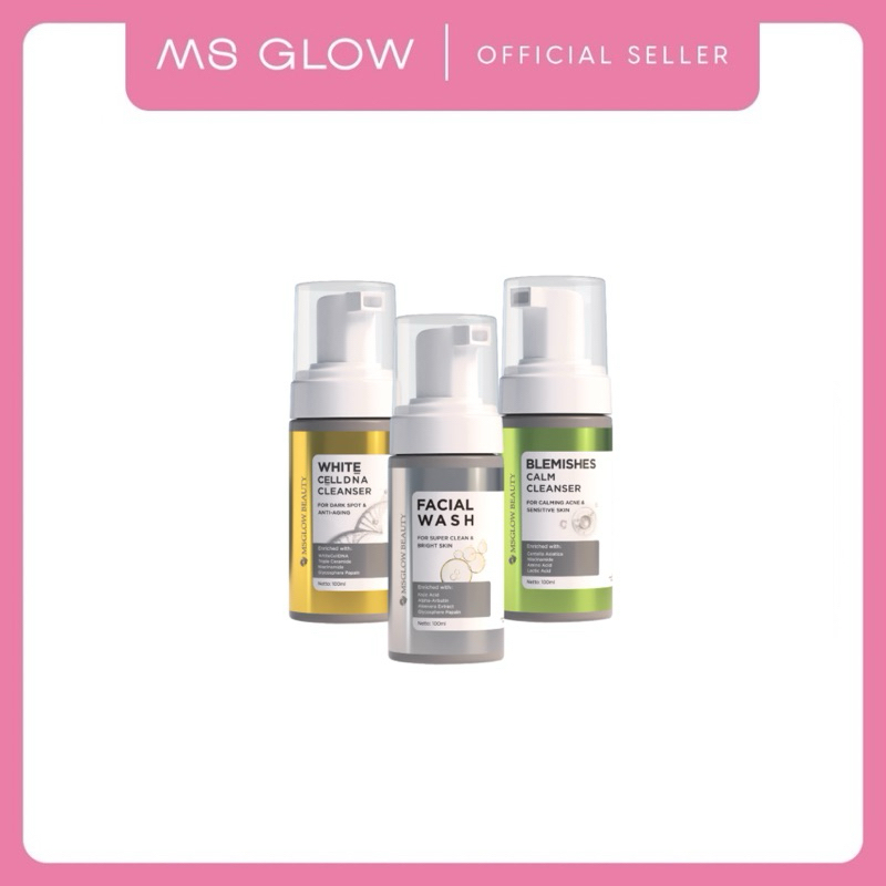 Jual MS GLOW FACIAL WASH TERBARU/ SABUN WAJAH MS GLOW TERBARU ...