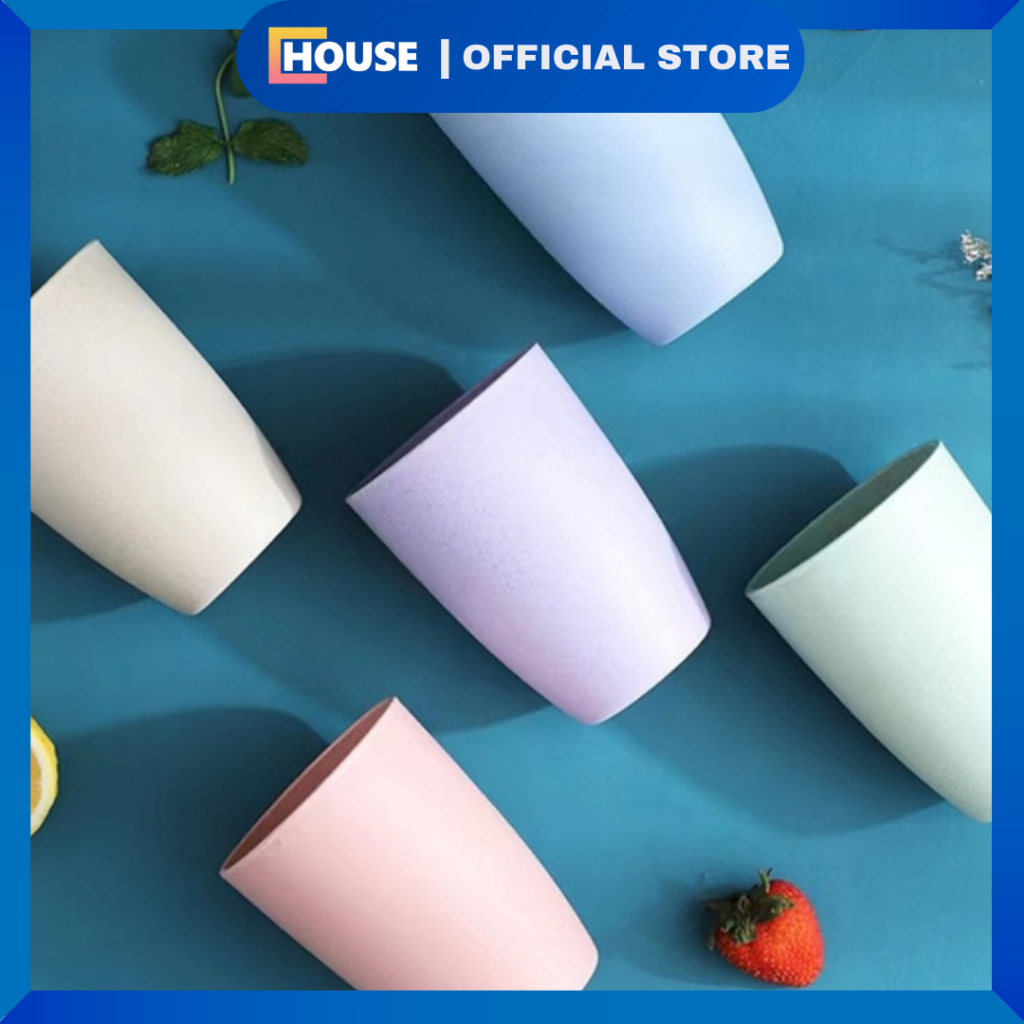 Jual U HOUSE Gelas Wheat Straw Kopi Mug 250ML | Shopee Indonesia
