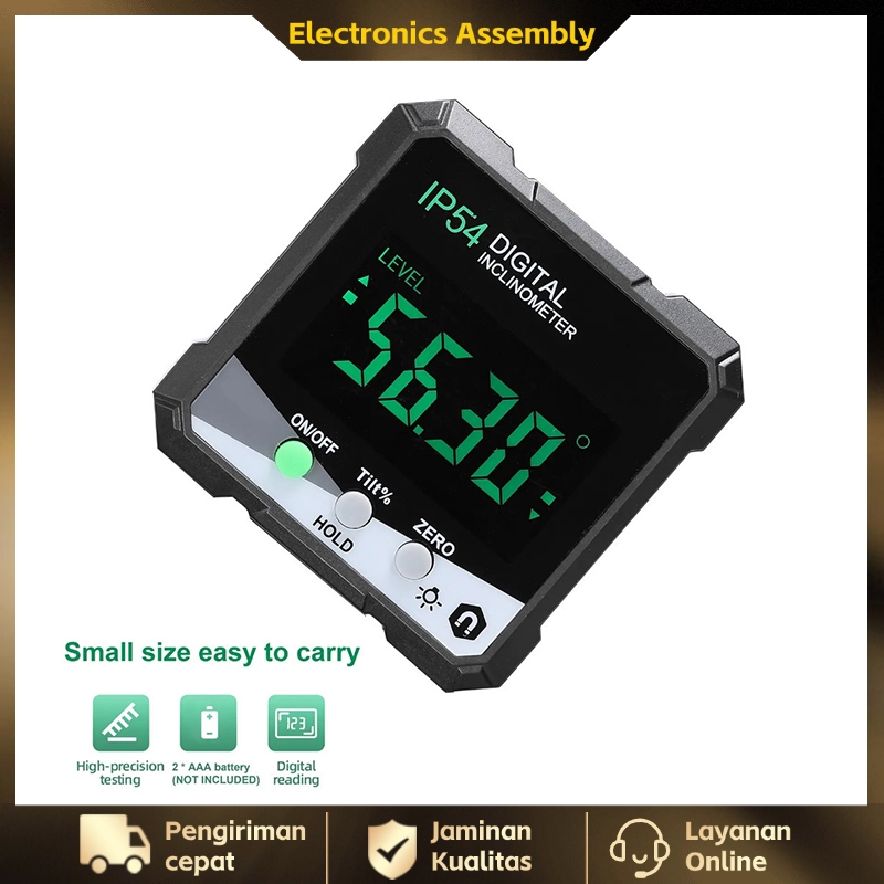 Jual Inclinometer Digital Alat Ukur Sudut Kemiringan ms7 Slope Level ...