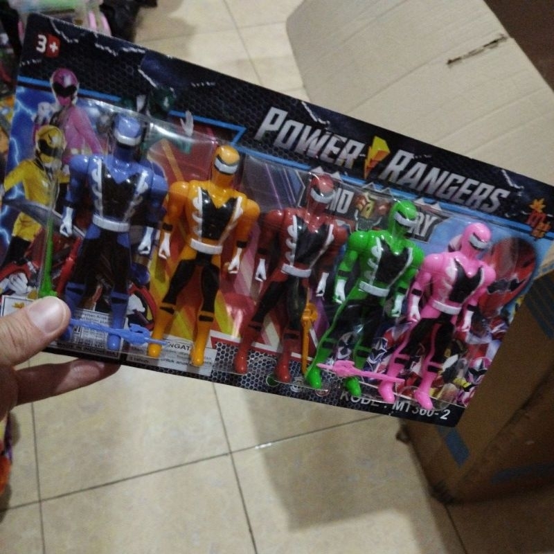 Jual oketoys mainan figur power rangers super heros dino fury | Shopee ...