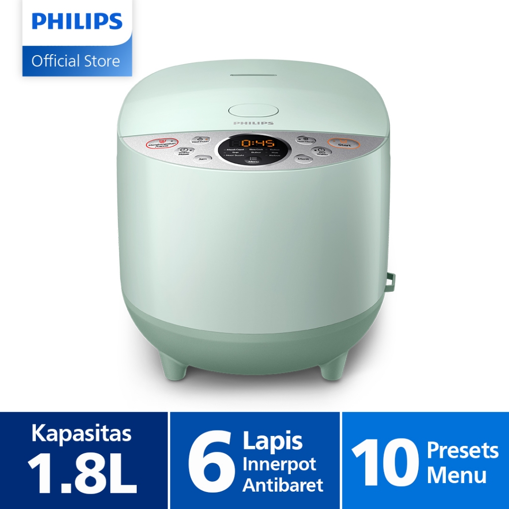 Jual Philips Digital Rice Cooker - HD4515/85 X1+ | Shopee Indonesia