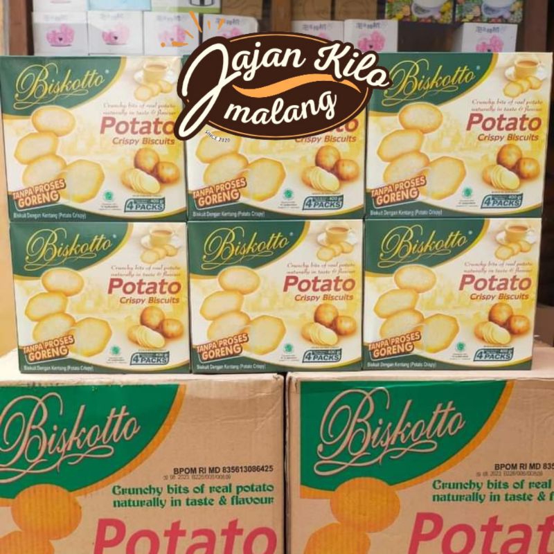 Jual BISKOTTO POTATO 360GR - JAJAN KILO MALANG - JAJAN KILOAN MALANG ...