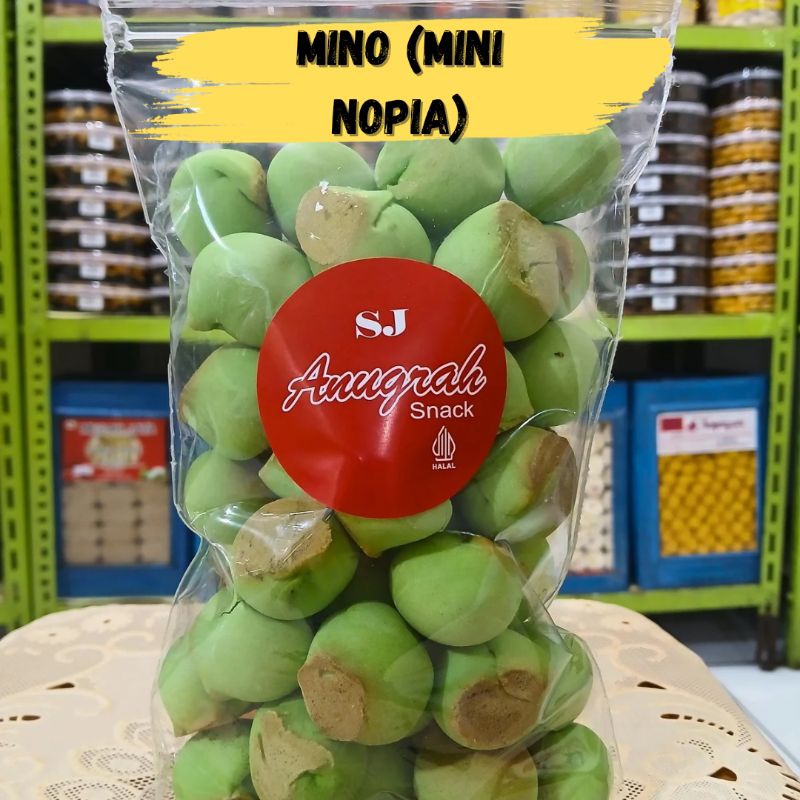Jual MINO (MINI NOPIA) MAKANAN KHAS BANYUMAS 250 GRAM | Shopee Indonesia