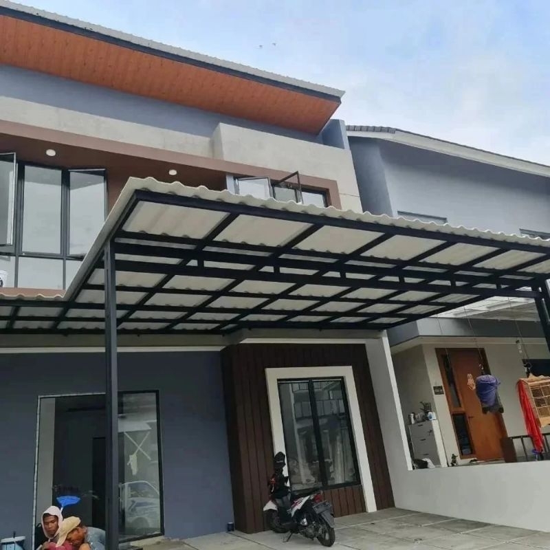 Jual kanopi aderon kanonpi minimalis harga/1m² | Shopee Indonesia