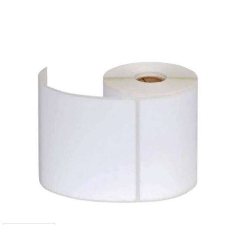 Jual Thermal Label Kuya Roll 78mm x 100mm x 300Pcs Alas Kertas | Shopee ...
