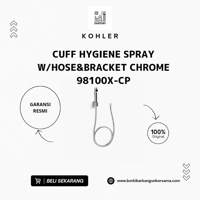 Jual Kohler Jet Washer Hygiene Spray 98100X-CP | Shopee Indonesia