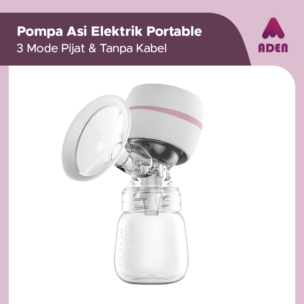 Jual Aden Pompa ASI Terpadu Elektrik Portable Tanpa Rasa Sakit Painless Rechargeable Single ...