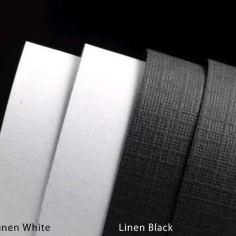 Jual REQUEST UKURAN KERTAS LINEN HITAM/PUTIH | Shopee Indonesia