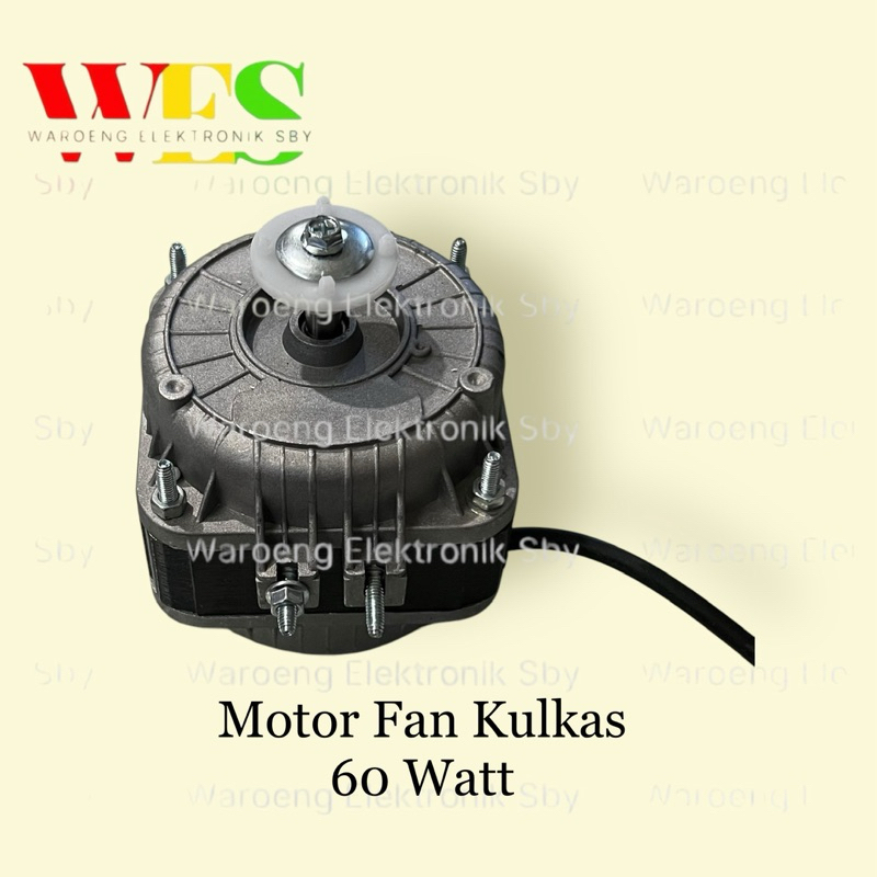Jual MOTOR FAN KULKAS 60 WATT / MOTOR DINAMO KONDENSOR SHOWCASE 60 WATT ...