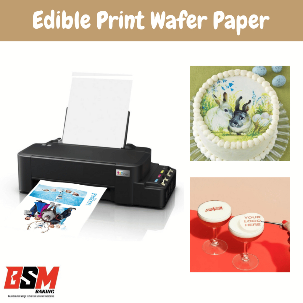 Jual Edible Print Wafer Paper / Edible Printing / Cetak Edible Print ...