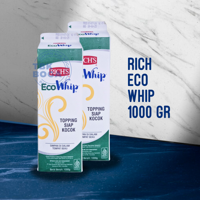 Jual Rich Eco Whip ( 1000 gr / 1 kg ) Whip Whipping Cream Krim Cair ...