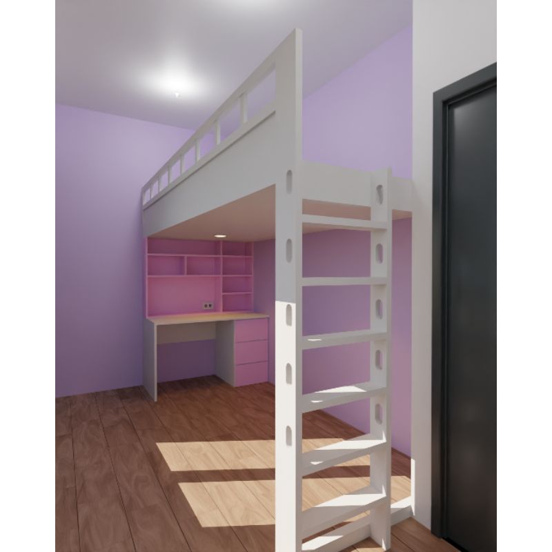 Jual Loft Bed Custom / Ranjang Tingkat | Shopee Indonesia