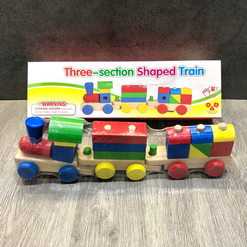 Jual Mainan blocks kereta api/Blocks bongkar pasang kereta api/Block ...