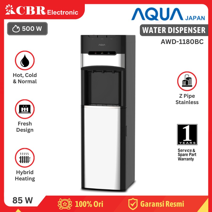 Jual Water Dispenser AQUA Galon Bawah AWD-1180BC | Shopee Indonesia