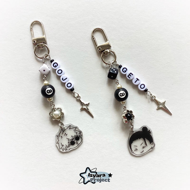 Jual KEYCHAIN GOJO GETO JUJUTSU KAISEN ANIME GANTUNGAN KUNCI AESTHETIC ...