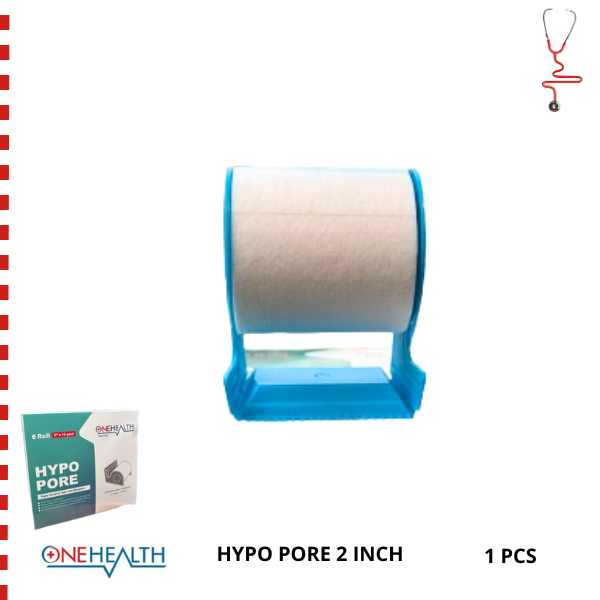 Jual Plester Luka Hypo Pore Surgical Paper Tape 2 Inch Onehealth ...