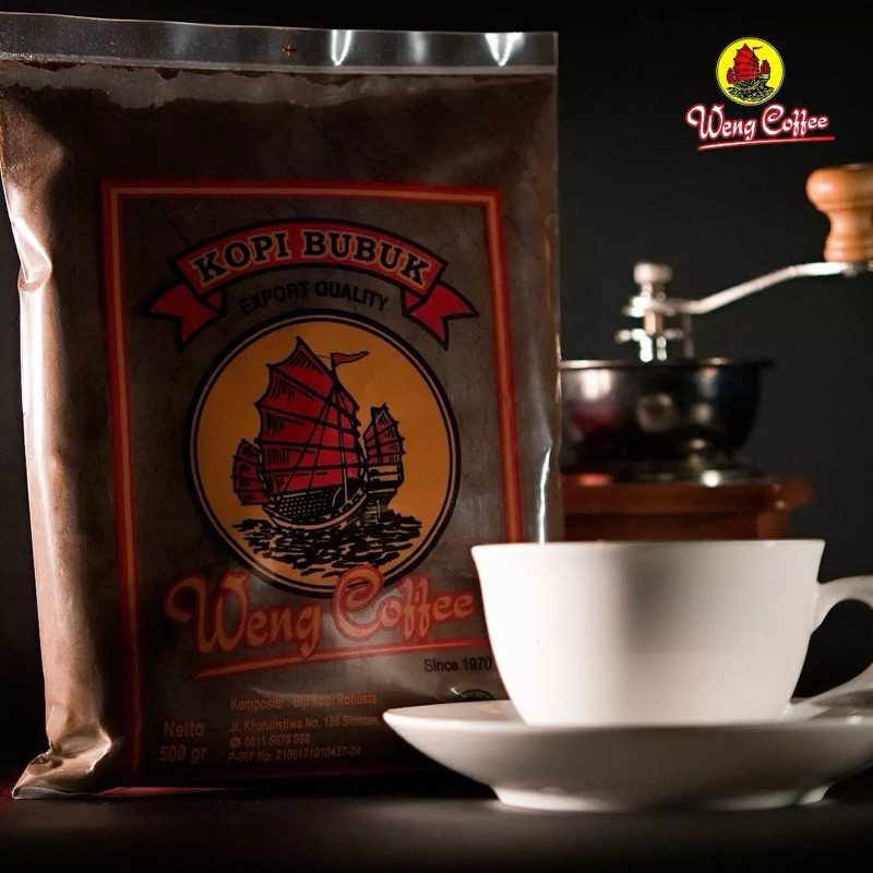 Jual Bubuk Kopi Weng Coffee Original kalimantan 1Kg | Shopee Indonesia