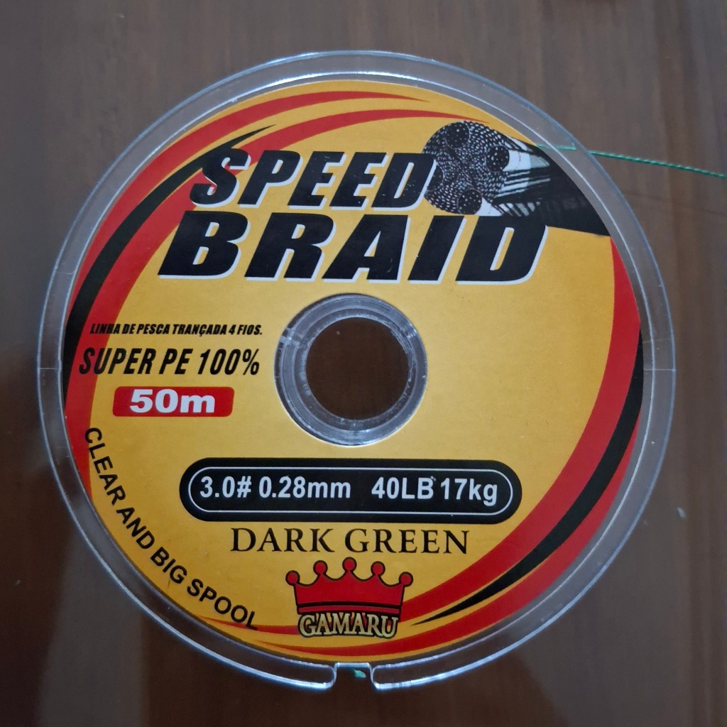 Jual PE SPEED BRAID 50 M Warna Hitam Dan Hijau | Shopee Indonesia