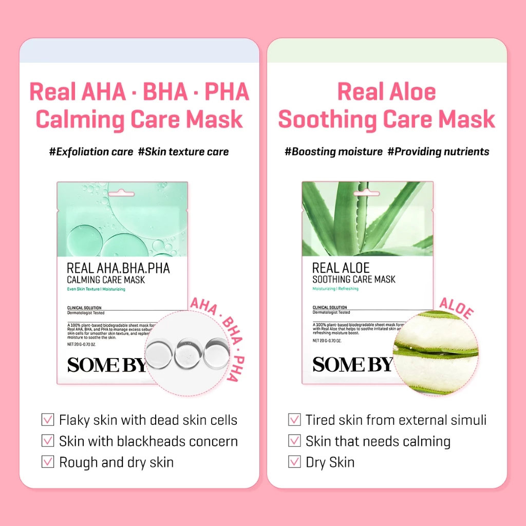 Jual SOMEBYMI Real Care Sheet Mask 20g | Shopee Indonesia