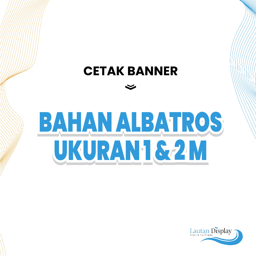 Jual Cetak Stiker Vinyl Albatros Print Sticker Banner Albatros Laminasi ...