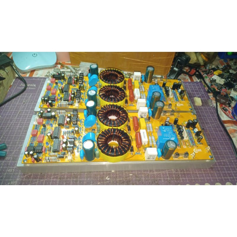 Jual kit power Class d2k5 Fullbridge 2800w full fitur dual feedback psu ...