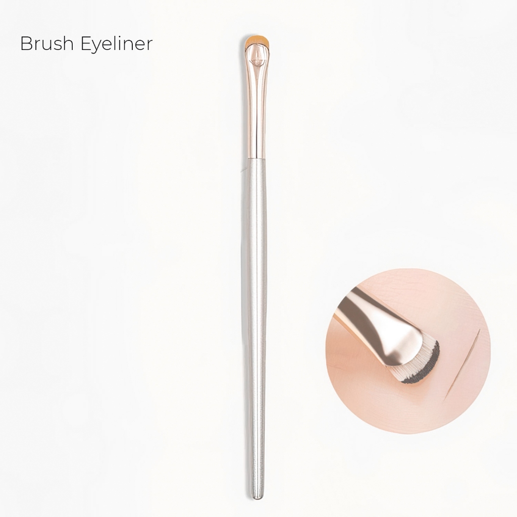Jual Brush Eyeliner Brush Alat Kecantikan Kuas Beuty Brush Pipih 4062 ...