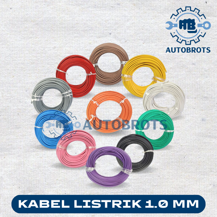 Jual Kabel otomotif 1mm / Kabel motor 1mm / Sun Electric Wire 1mm ...