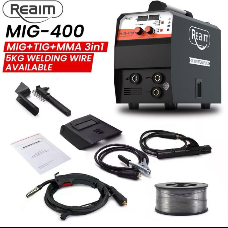 Jual MIG 400 Reaim MiG+TiG+MMA (3in1) | Shopee Indonesia