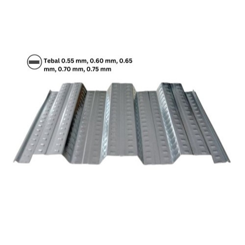 Jual Bondek Baja Ringan / Floor deck 0,50 Plat Cor Dak Lantai Bangunan ...