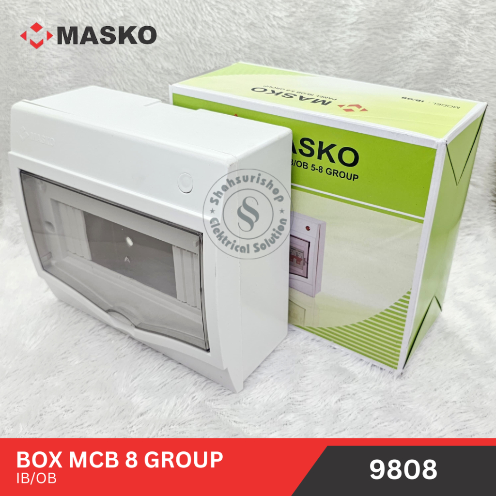 Jual BOX MCB 9808 8 GRUB IB / OB MERK MASKO INBOW OUTBOW TERMINAL ...