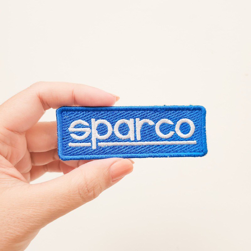 Jual PATCH BORDIR RACING / BADGE BORDIR -SPARCO- / CAR RACE IRON PATCH ...